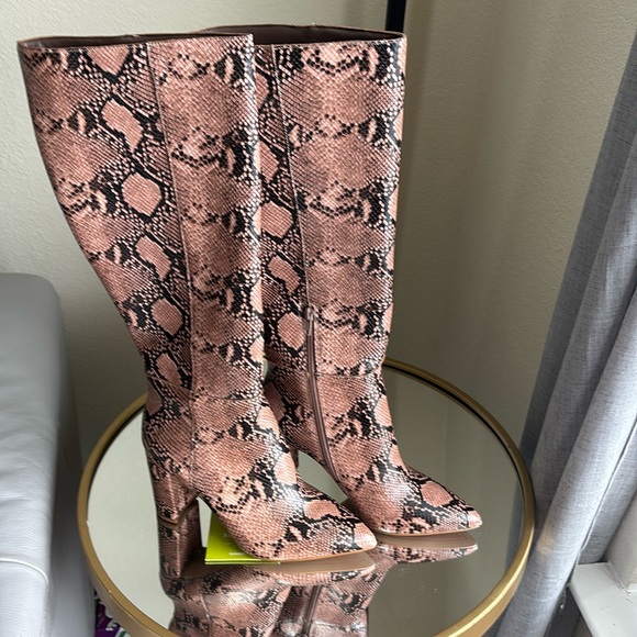 Gianni Bini | Shoes | New Snake Skin Boot | Poshmark